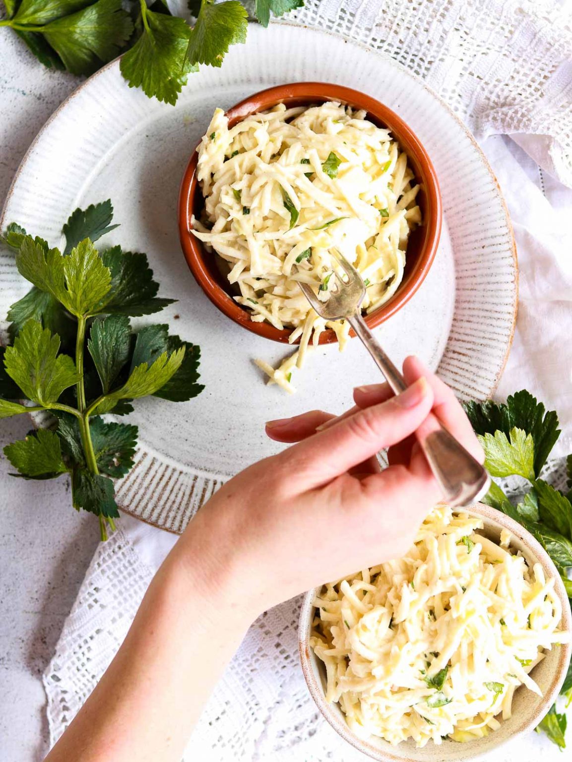 Creamy & Tangy Vegan Celeriac Remoulade – The Vegan Larder