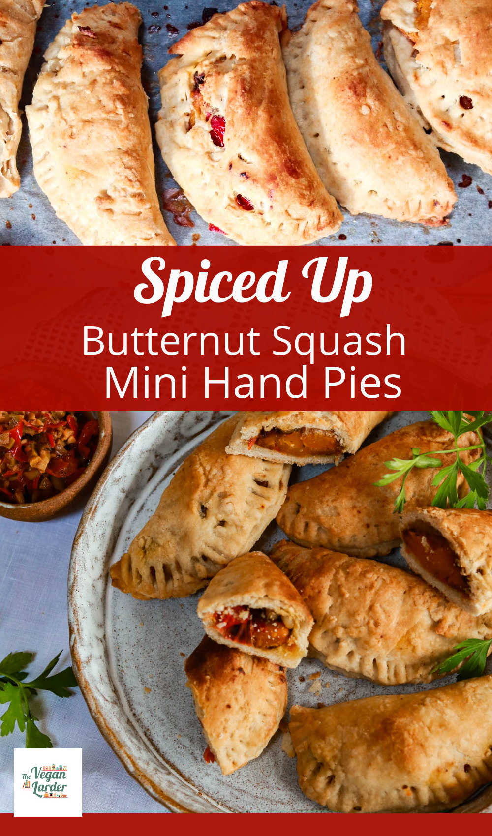 Vegan Spiced Butternut Squash Empanadas – The Vegan Larder