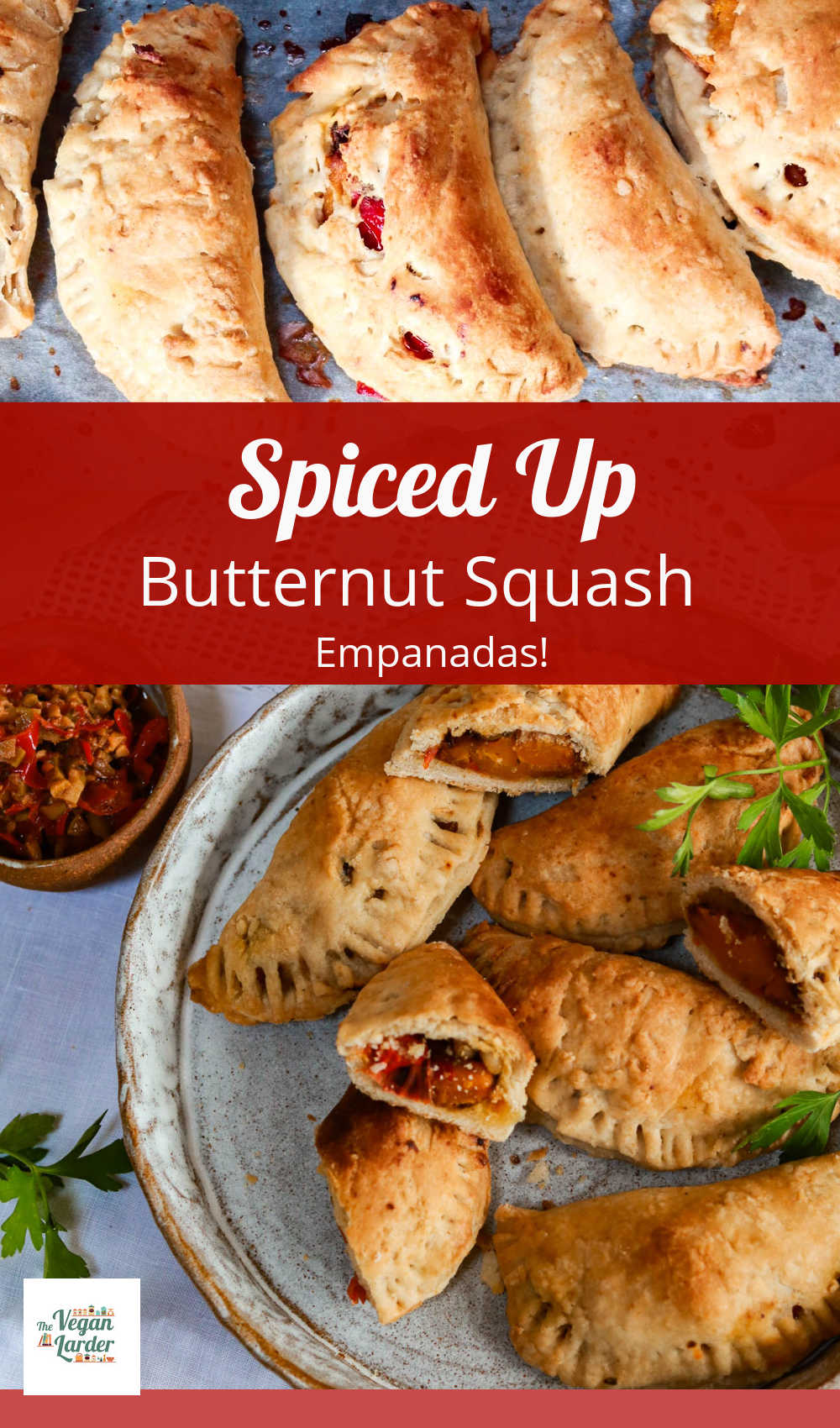 Vegan Spiced Butternut Squash Empanadas – The Vegan Larder
