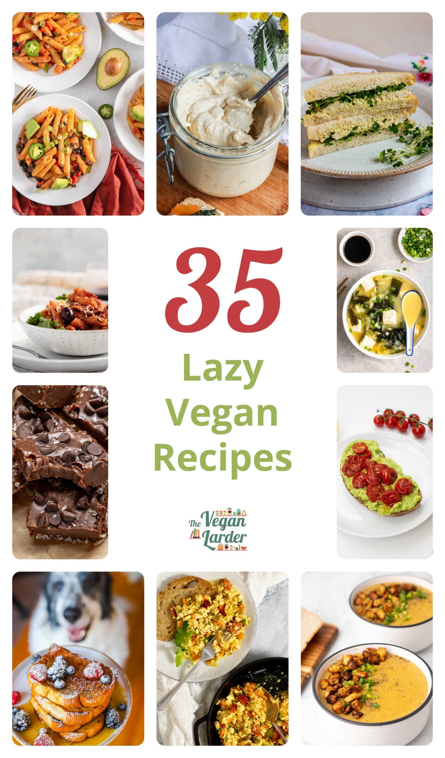 35 Delicious Lazy Vegan Recipes – The Vegan Larder